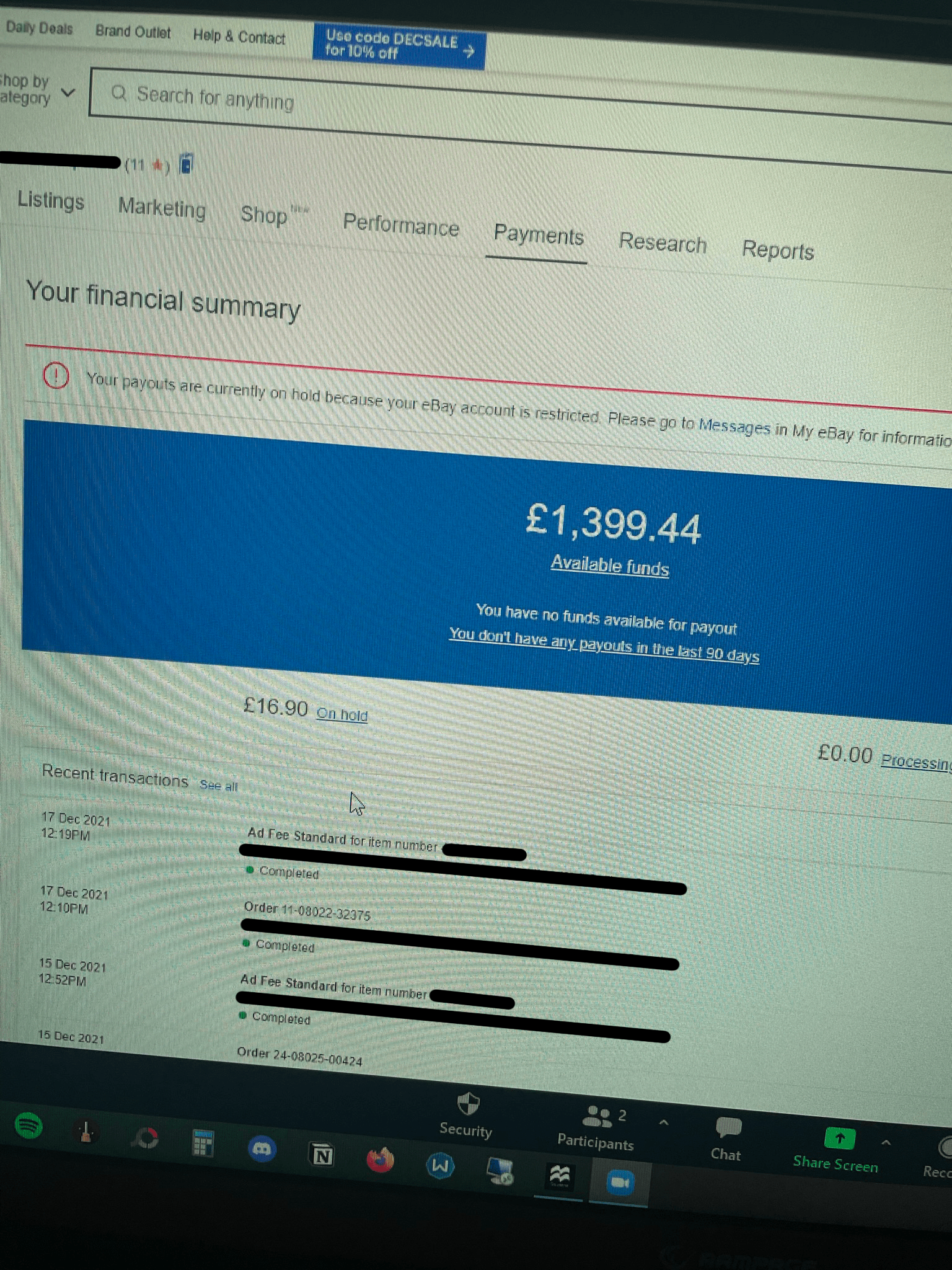 Sales Landing – eBay Master Class